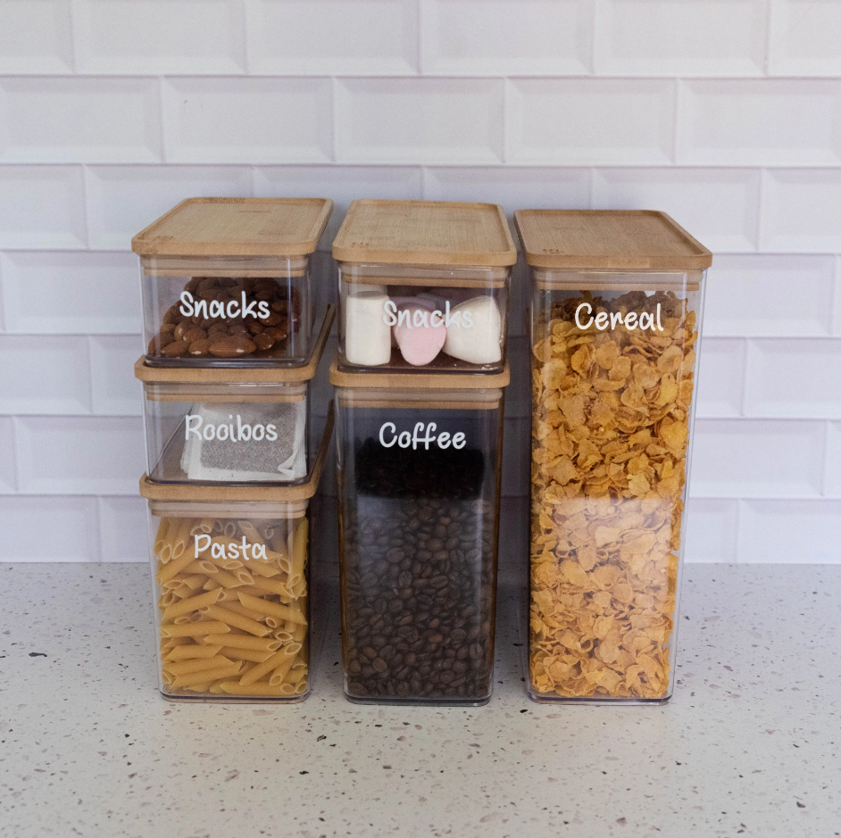 Bamboo Acrylic Containers – MK Method